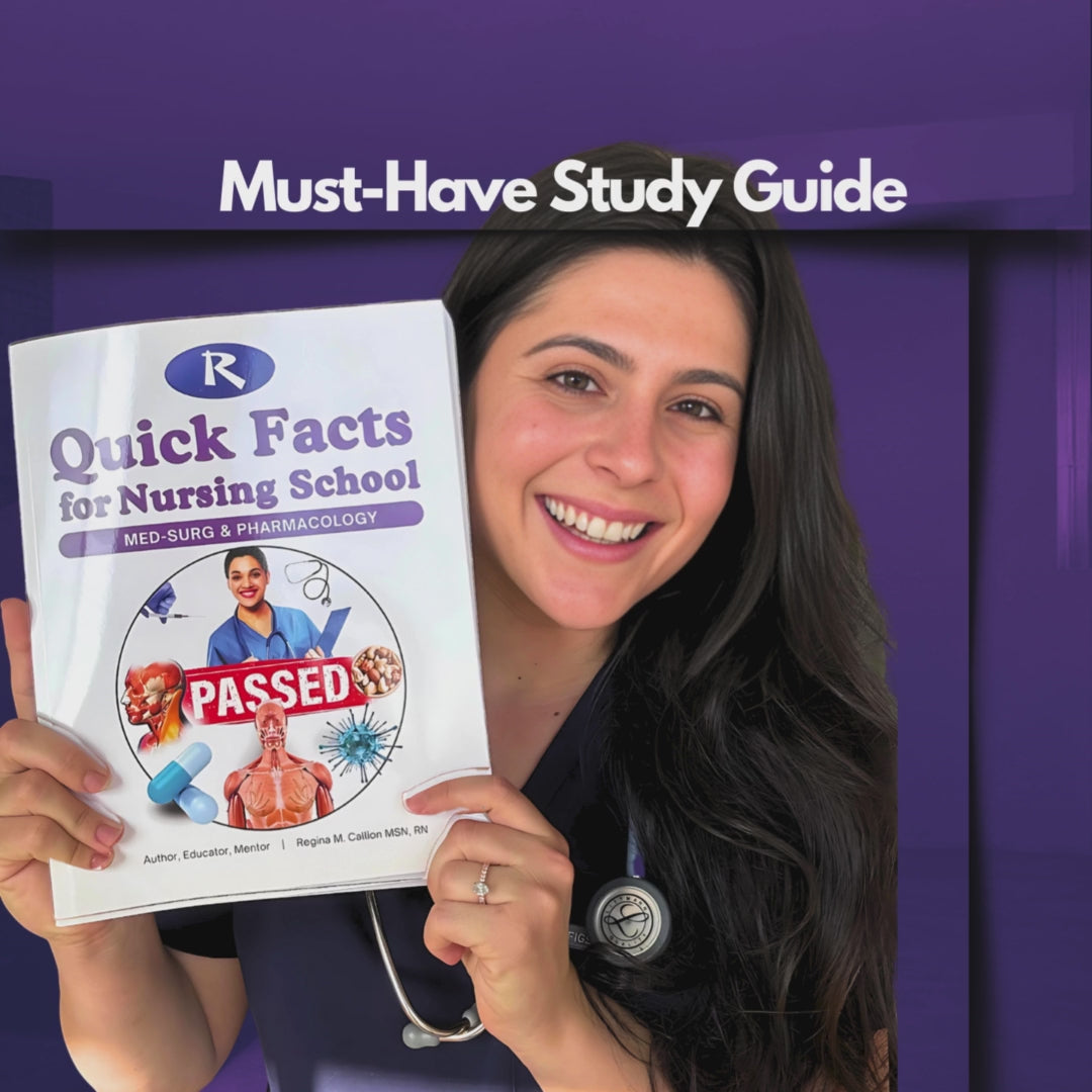 Quick Facts for Nursing School: Med-Surg & Pharmacology – ReMar Review ...